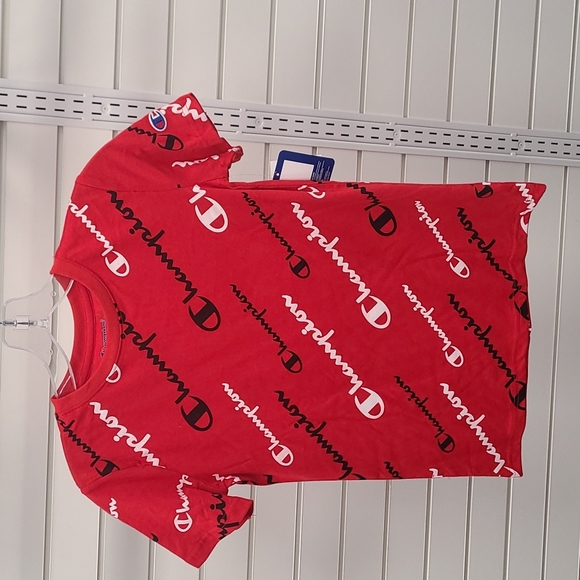 Champion | Shirts | Red Champion Shirt | Poshmark